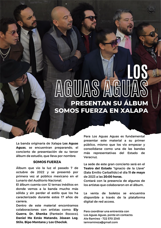 El Heraldo de Veracruz - Los Aguas Aguas en el Teatro del Estado